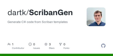 GitHub Dartk ScribanGen Generate C Code From Scriban Templates
