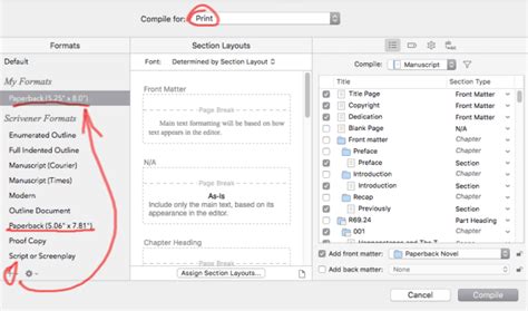 Scrivener 3 Compile Formatting For Ebook And Print