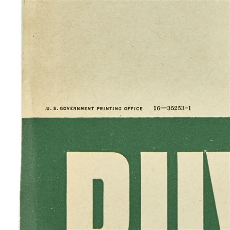 Original Rare Wwii Us Dr Seuss “starve The Squander Bug Buy War Bon