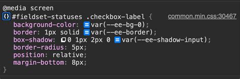 Checkbox Field With The Name Of Statuses Does Not Render Correctly Issue