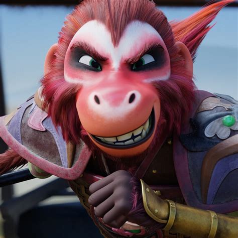 Chinese Cartoon Monkey