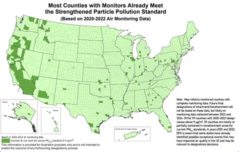 Epa Publishes Air Quality Standards For Fine Particulate Matter