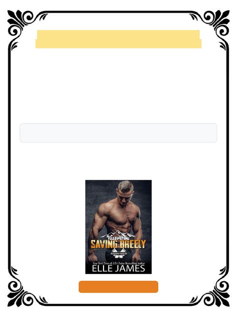 Saving Breely 1st Edition Elle James Ebook Ready For Download Edition Pdf