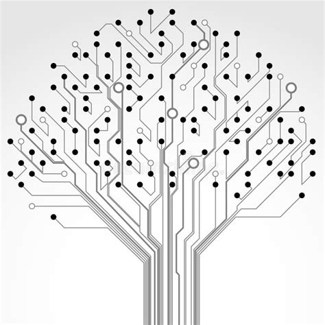 Circuit Board Pattern Stock Vector Illustration Of Conceptual