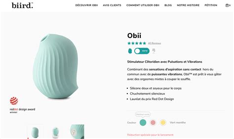 5 sites e commerce pour votre inspiration 61 Spécial sex toys Webdesigner Trends