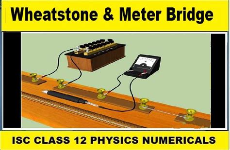 Wheatstone Bridge And Meter Bridge Numerical Class 12 Nootan Isc Physics Icsehelp