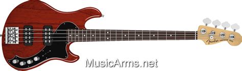 Am Deluxe Dimension Bass Iv Hh Rw Cayenne Burst Music Arms