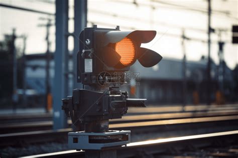 铁路信号图片图片素材 正版创意图片600126624 摄图网