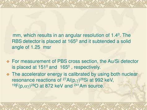 Ppt Cross Section Measurements For Analysis Of D And T In Thicker
