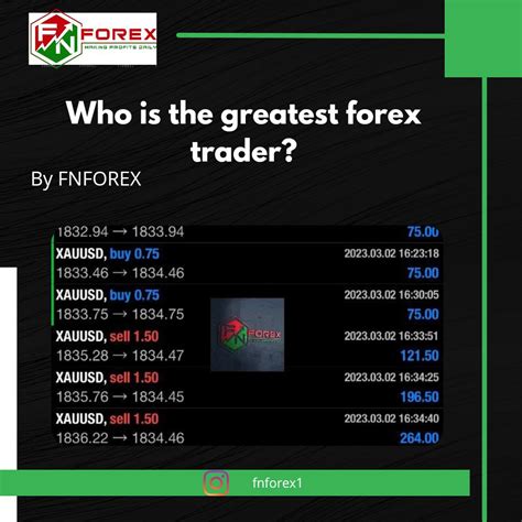 Unveiling The Legendary Figures Who Is The Greatest Forex Trader Of