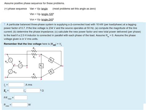 Positive Sequence Phase Diagram Negative Significance