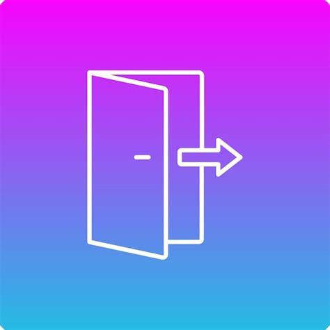 Premium Vector Logout Icon