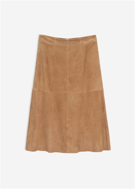 Philipa Suede Skirt