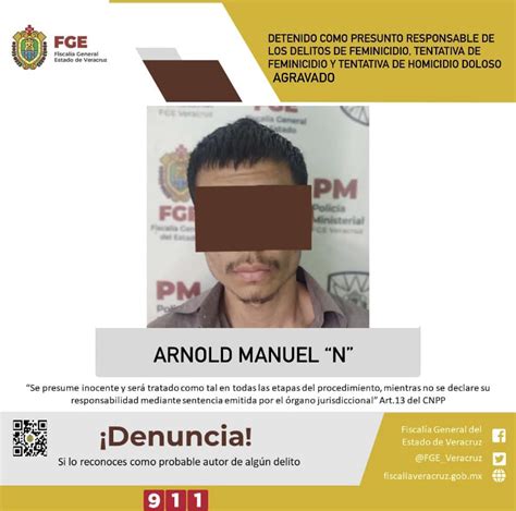 Detenido Como Presunto Responsable De Los Delitos De Feminicidio