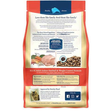 Blue Buffalo Hairballweight Control Chicken Cat Food 7lb
