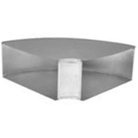 Imperial 3 14 In D X 3 14 In D 90 Deg Galvanized Steel Wall Stack