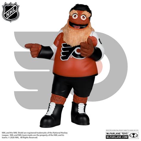 Gritty Philadelphia Flyers V2 Nhl 8in Vinyl Mascot Figure