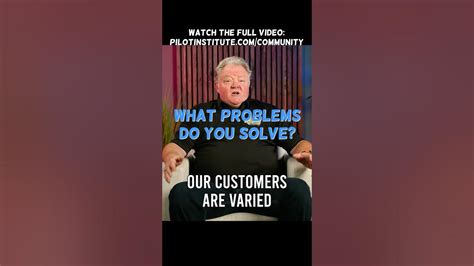 What Problem Do You Solve With Drones Youtube