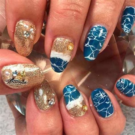 40 Beach Themed Nail Art For Summer Ideas Style Female