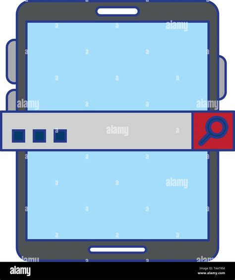 Tablet With Password Bar Symbol Stock Vector Image And Art Alamy