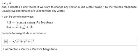 Unit Vector Formula TRUNG TÂM GIA SƯ TÂM TÀI ĐỨC HOTLINE
