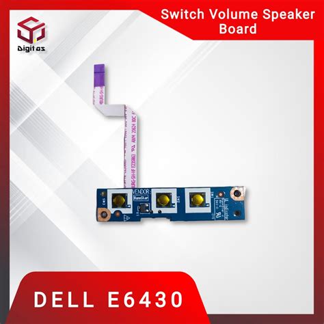 Jual Switch Volume And Mute Speaker Board Dell E6430 Original Second