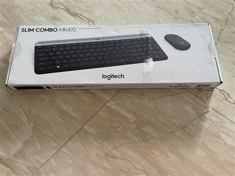 Logitech Slim Keyboard With Wireless Mouse MK Computers Tech Parts Accessories