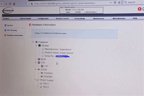 how to access supermicro server using ipmi web ipmi web access