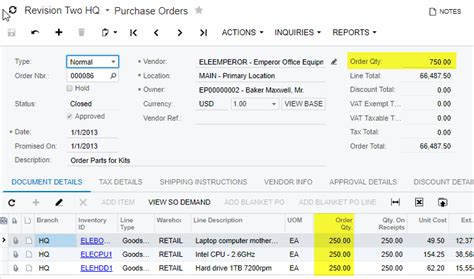 Acumatica Sum The Total Of Lines In An Unbound Field Stack Overflow
