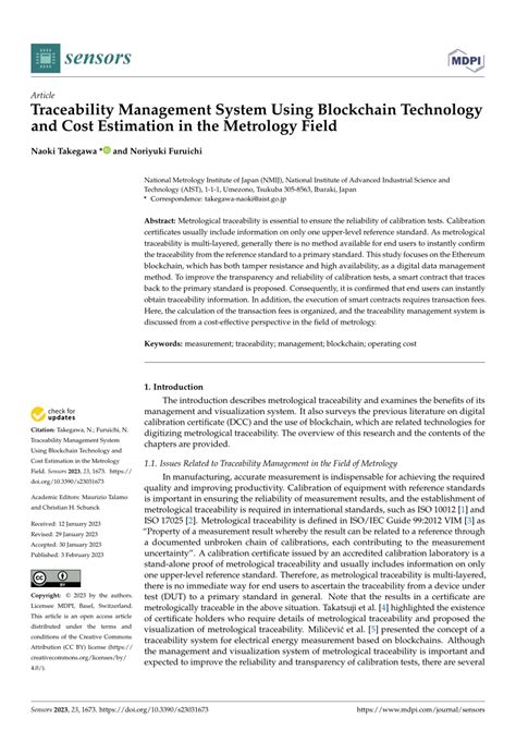 pdf traceability management system using blockchain technology and