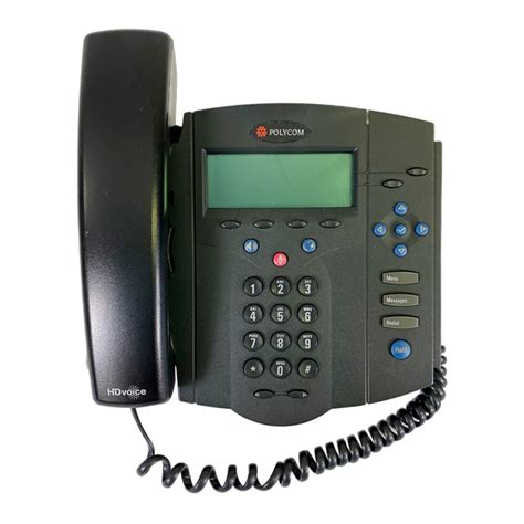 Polycom Soundpoint Ip User Manual Pdf Download Manualslib