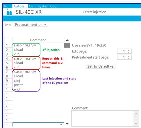 How To Configure Stacked Injection In Sciex Os Or Analyst® With A Shimadz Lc 40