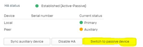 Switch To Passive Device Cli Command Discussions Sophos Firewall