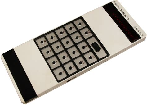Sinclair Executive Memory Calculator Computing History