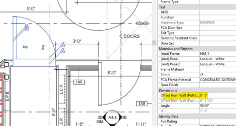 Solved Positive And Negative Offset To Door Frame Autodesk Community