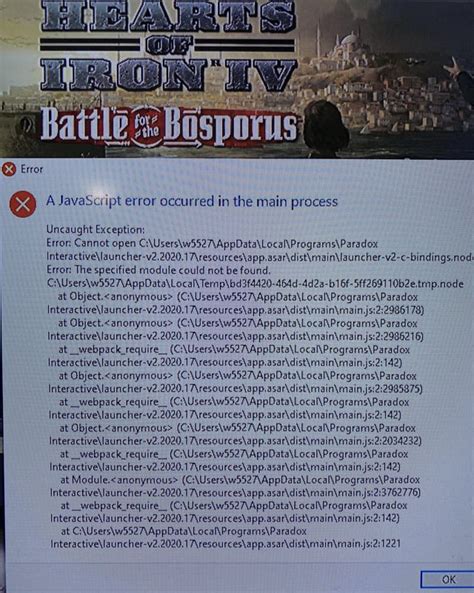 Anyone Else Getting This Error After Newest Windows Update Rhoi4