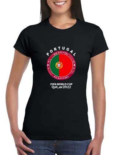 Franelas 100 Algodón Dama Mundial De Fútbol Portugal Mercadolibre