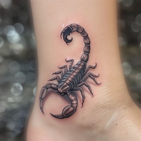 Scorpion Tattoo Ankle Symbolism Style And Placement Tips