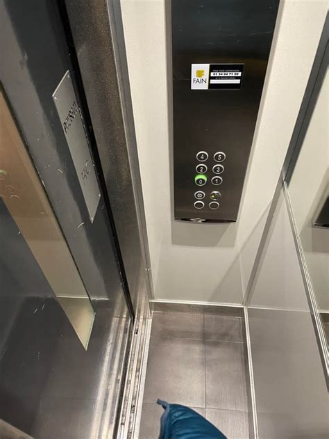 This Absolutely Tiny Elevator In Paris Rpics