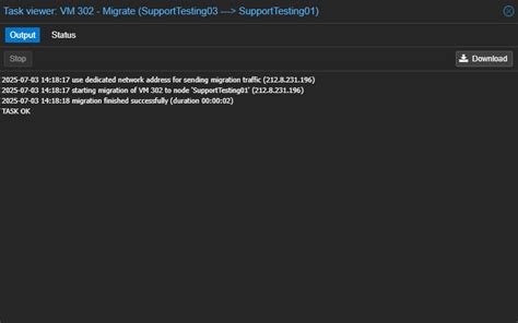 How To Seamlessly Migrate Virtual Machines Between Proxmox Hosts Ipserverone