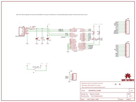 USB To Serial Breakout FT RL Open Hardware OSHWLab