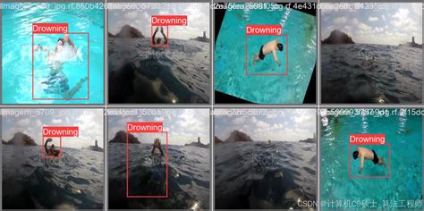 深度学习框架目标检测算法如何训练 游泳溺水检测数据集的训练 识别检测海上人员溺水及游泳的检测识别溺水数据集 Csdn博客
