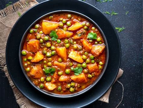 Aloo Mutter Indian Aroma Indian Restaurant