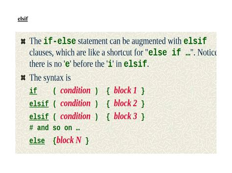 Types Of Control Structures Seen In Perlppt Programming Languages