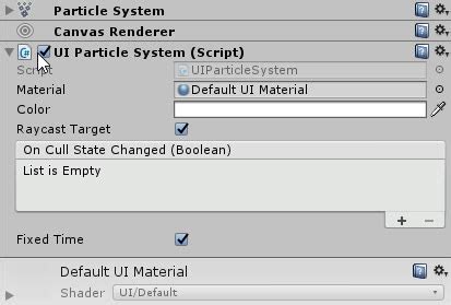 UIParticleSystem Unity UI Extensions GitHub Io