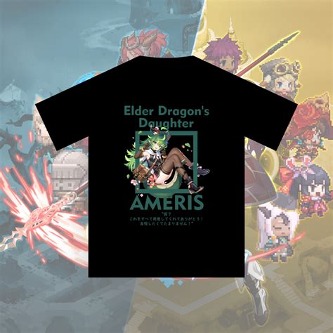 Guardian Tales Ameris Cotton Combed 30s T Shirt Shopee Malaysia