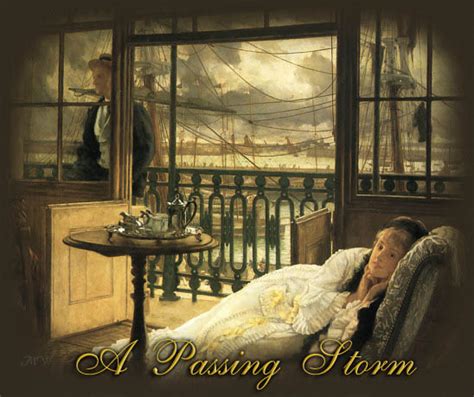 A Passing Storm Clouds