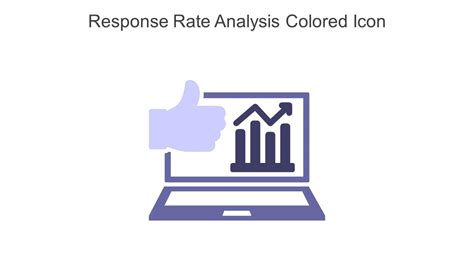 Response Rate Analysis Colored Icon In Powerpoint Pptx Png And Editable