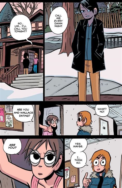 Wallace X Scott Scott Pilgrim Dibujos Dibujos Kawaii