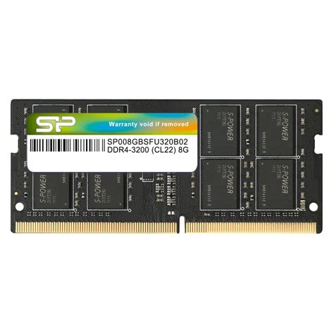 Silicon Power 8gb Ddr4 3200 Mhz Laptop Ram Igeek Megastore